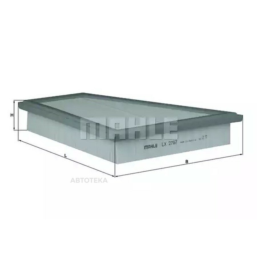 Фильтр воздушный BMW X1(E84)/Z4(E89) 2.0-3.0 09- MAHLE LX2787