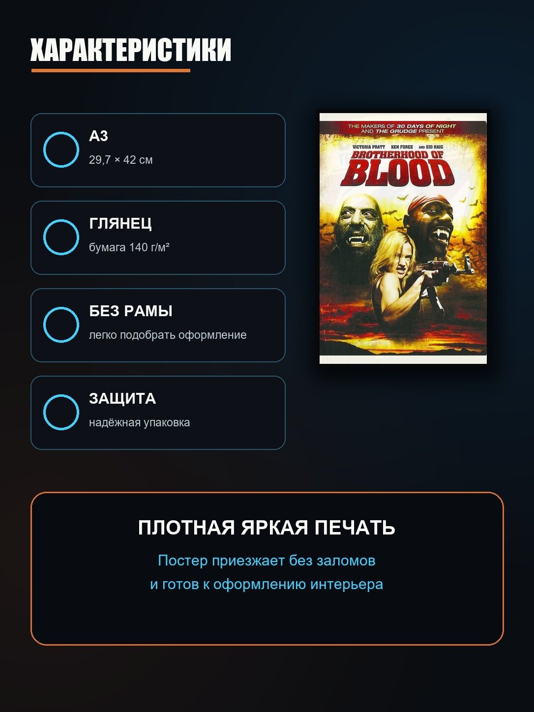 Постер Братство крови — фото 1