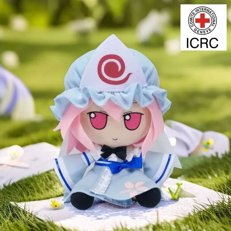 Аниме Мягкие Игрушки TouHou Project Fumo Izayoi Sakuya / Сакуя Изаёи Игрушка Антистресс 20 CM