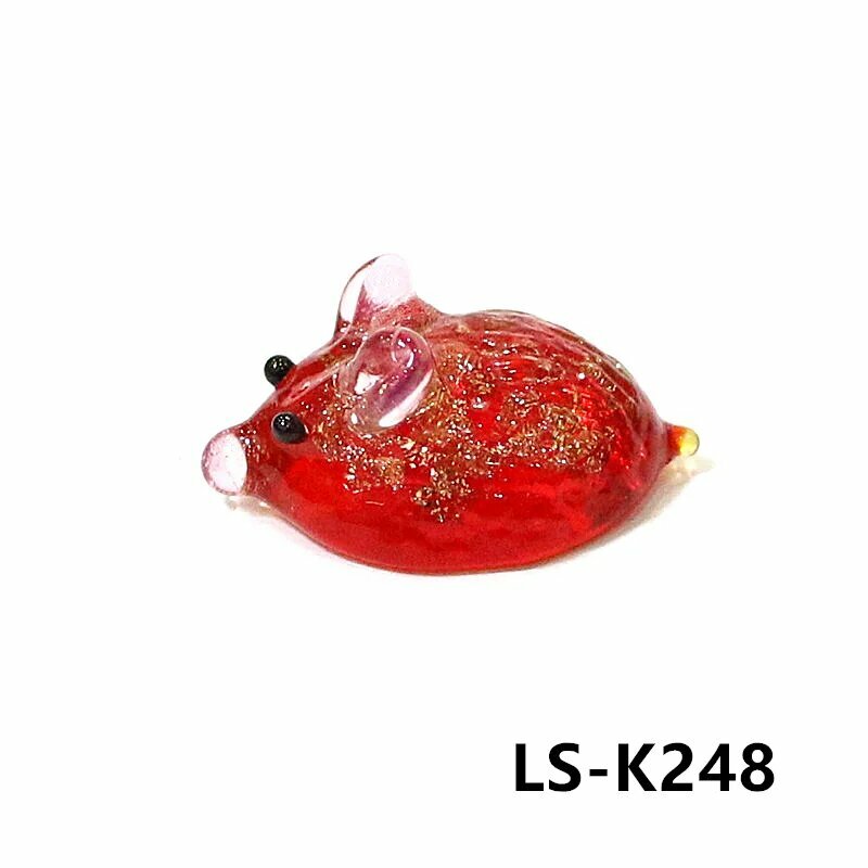 Мини стеклянная мышь JSSMTLP LS-K248