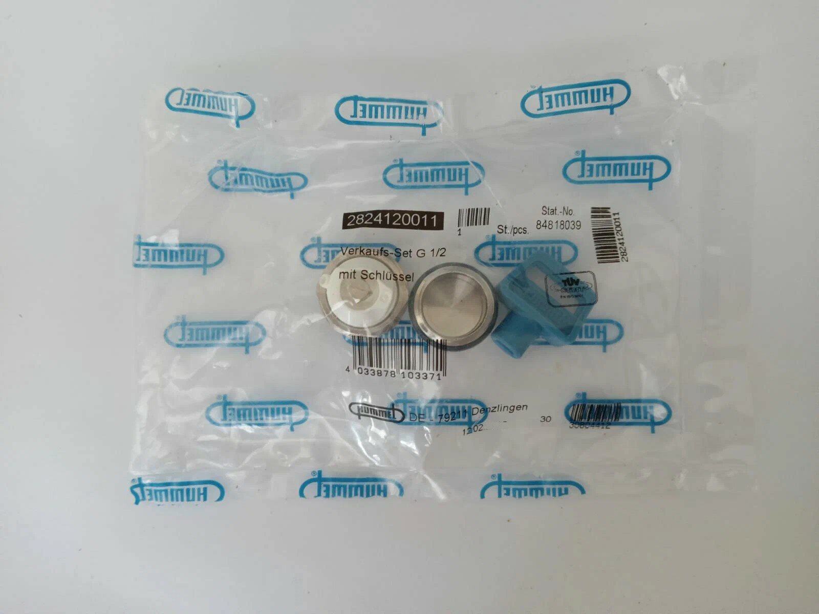 Кран Маевского Hummel, с ключом, 1/2", для воздухоотводчиков