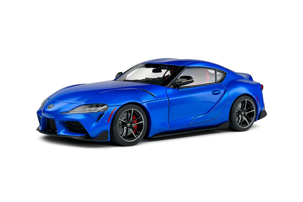 Модель коллекционная SOLIDO Toyota gr supra 2021 light blue metallic