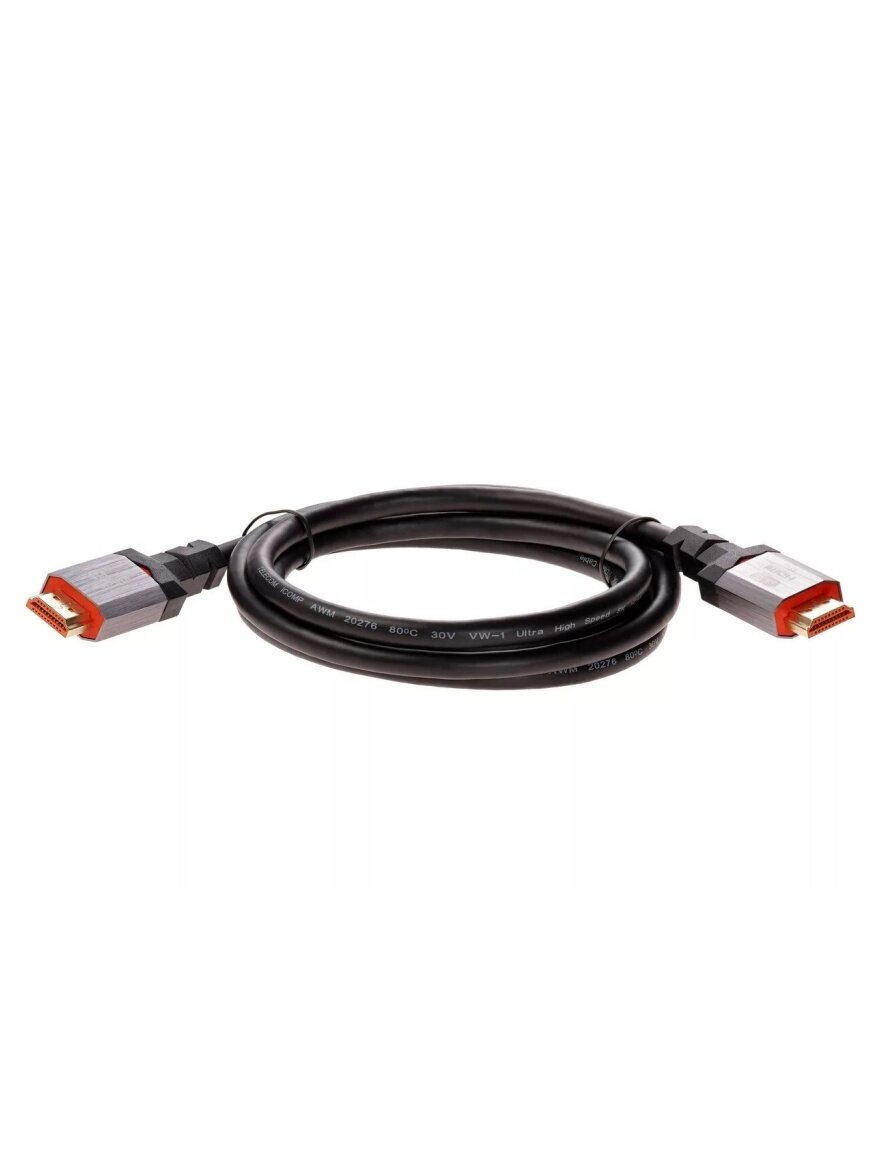 Кабель Telecom HDMI 19M/M, ver. 2.1, 8K@60 Hz 1m метал разъемы