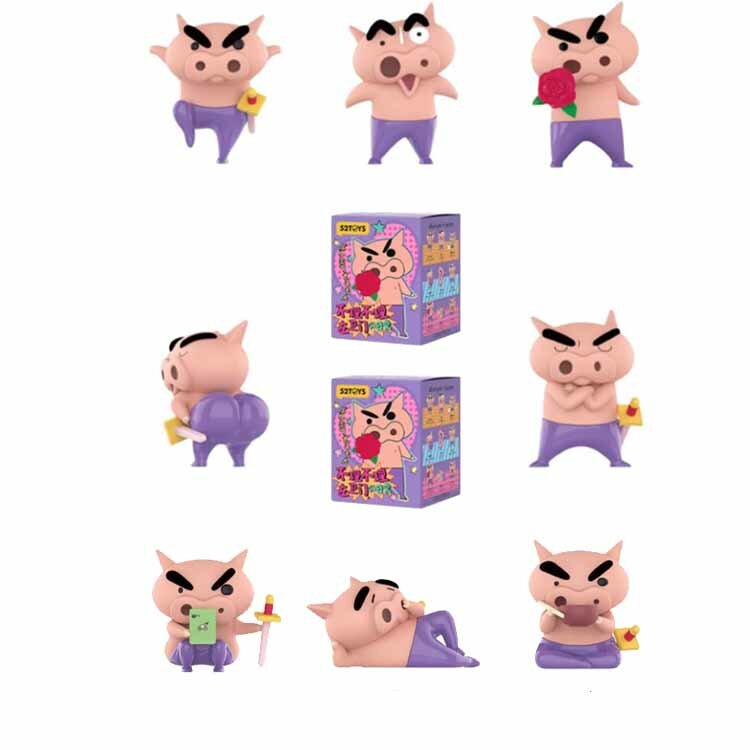 Фигурка унисекс 52TOYS x Crayon Shinchan Buriburizaemon's Everyday, 2 шт.