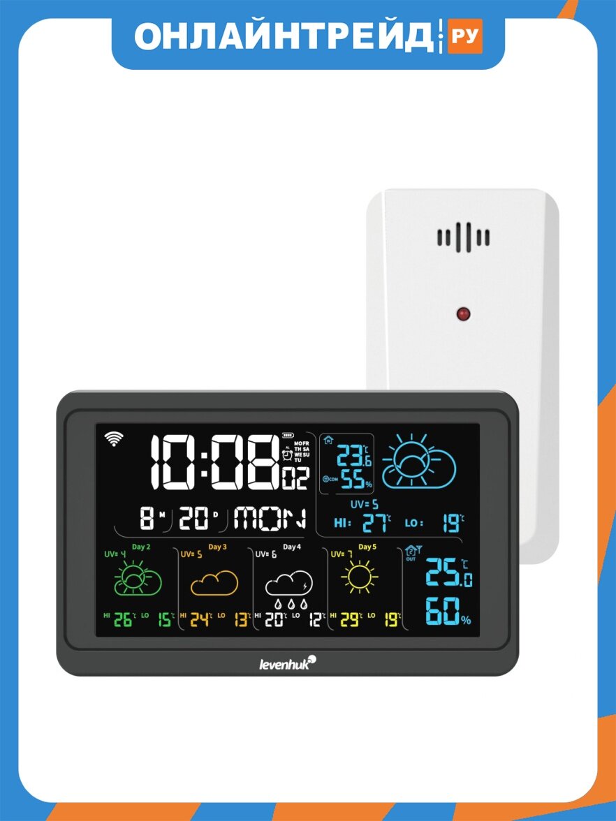 Метеостанция Levenhuk Wezzer PLUS LP80