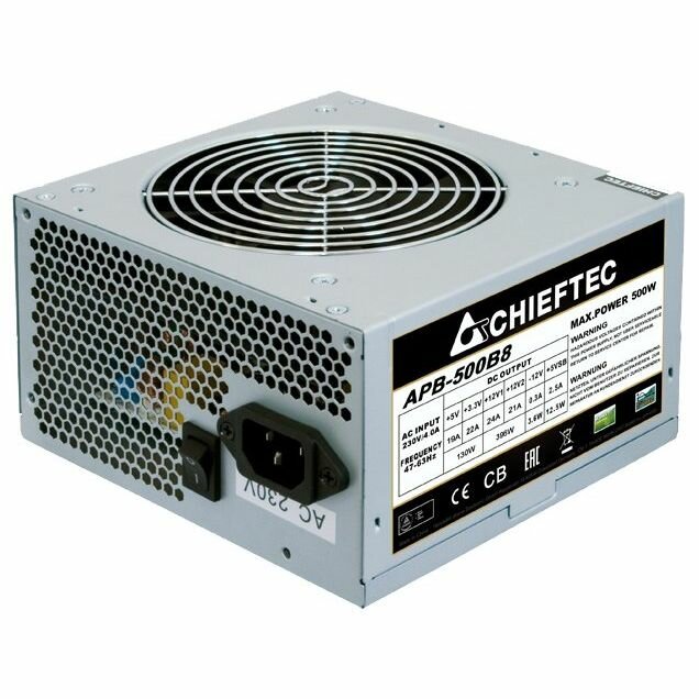 Блок питания Chieftec APB-500B8 500 Вт