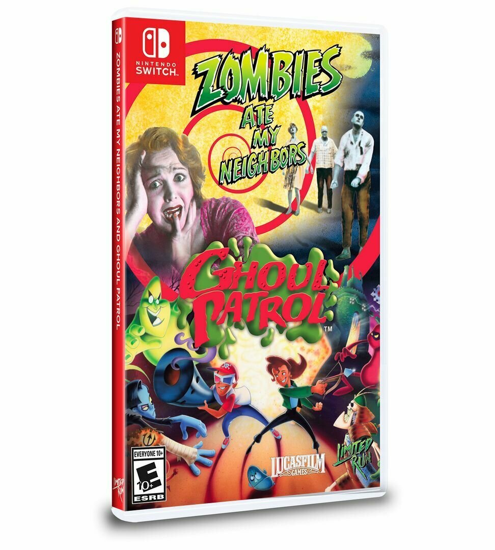 Игра Zombies Ate My Neighbors and Ghoul Patrol (Nintendo Switch, Nintendo Switch 2, Английская версия)