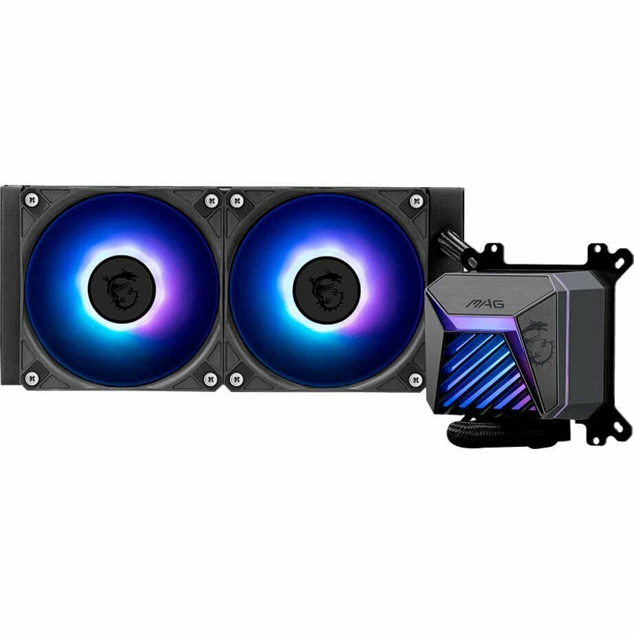 Система водяного охлаждения для ПК MSI 306-7ZWAA11-L80 120 мм A-RGB