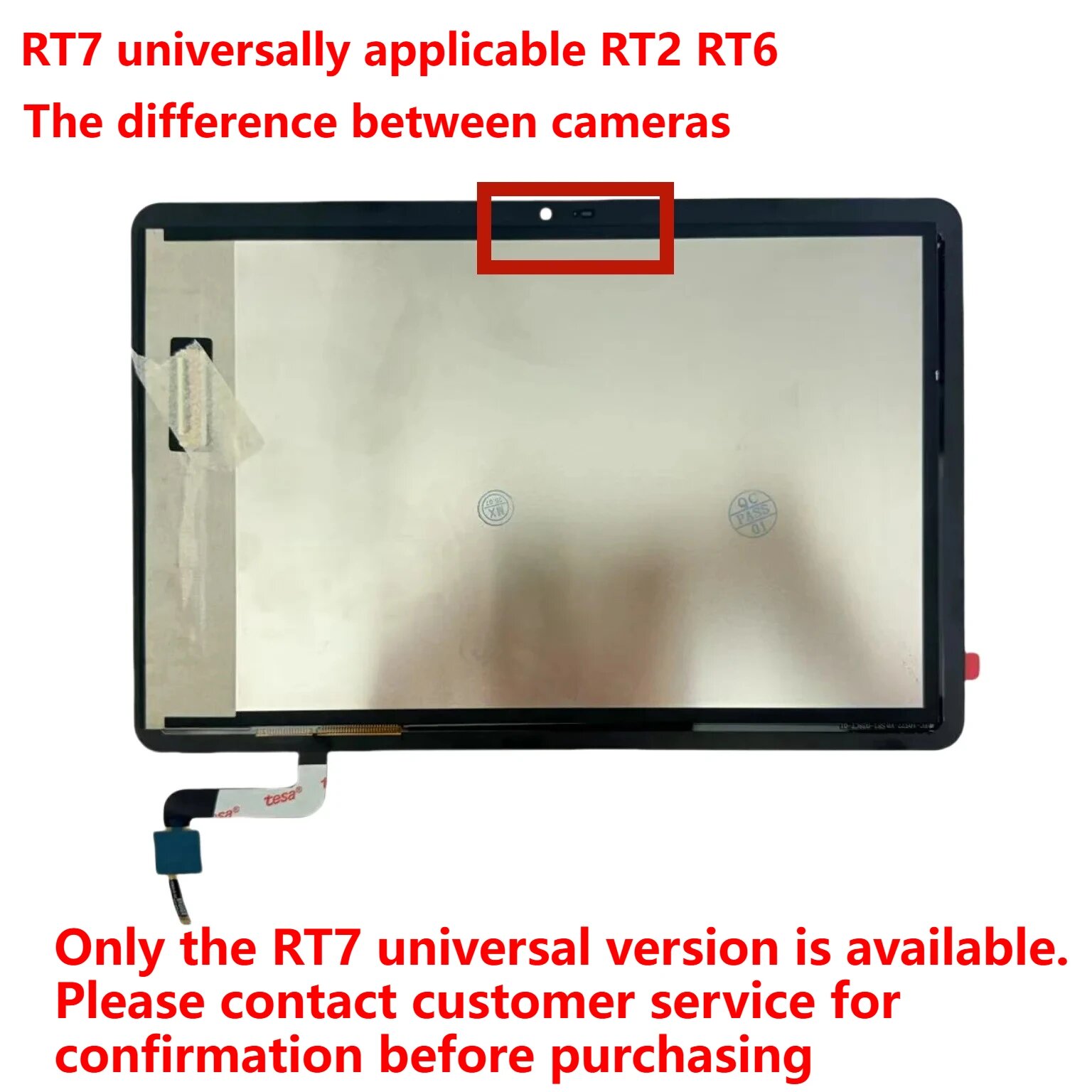 Сенсорный экран 10.1 дюйма для планшета Oukitel RT2, RT6/RT7 Malchi Link