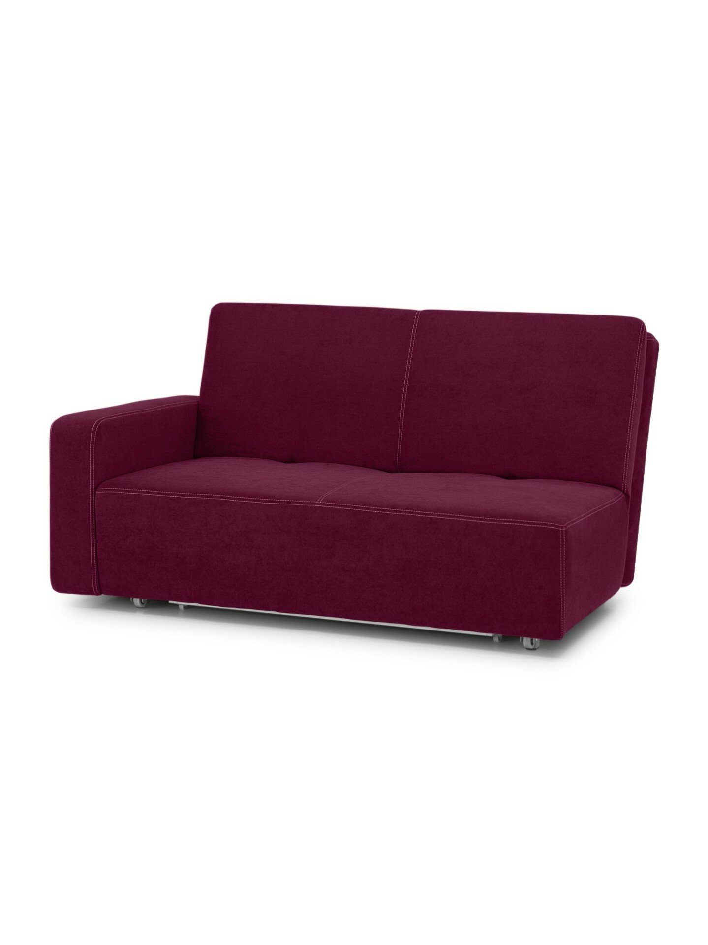 Диван Лорма Vivaldi 35 GF 137x100x86 см, бордовый Велюр, аккордеон GOODFORM
