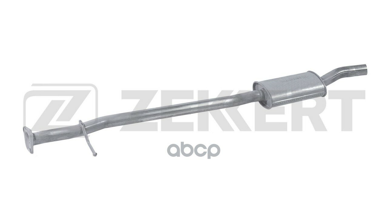 Глушитель дополнительный Nissan Qashqai (J10 NJ10 JJ10E) 07- Zekkert арт. ga-2139a