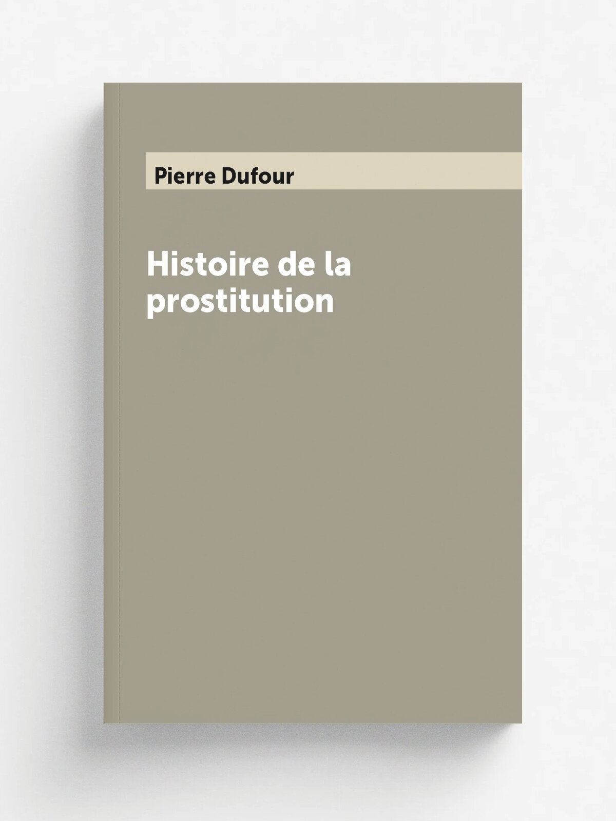 Histoire de la prostitution