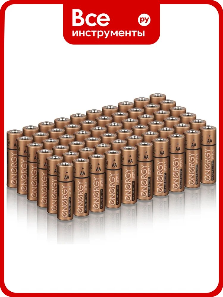 Батарейка алкалиновая ENERGY Ultra LR6 (AA) щелочная технология длительный срок службы универсальное применение