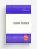 Piano Studies | F. Wieck | Репринт