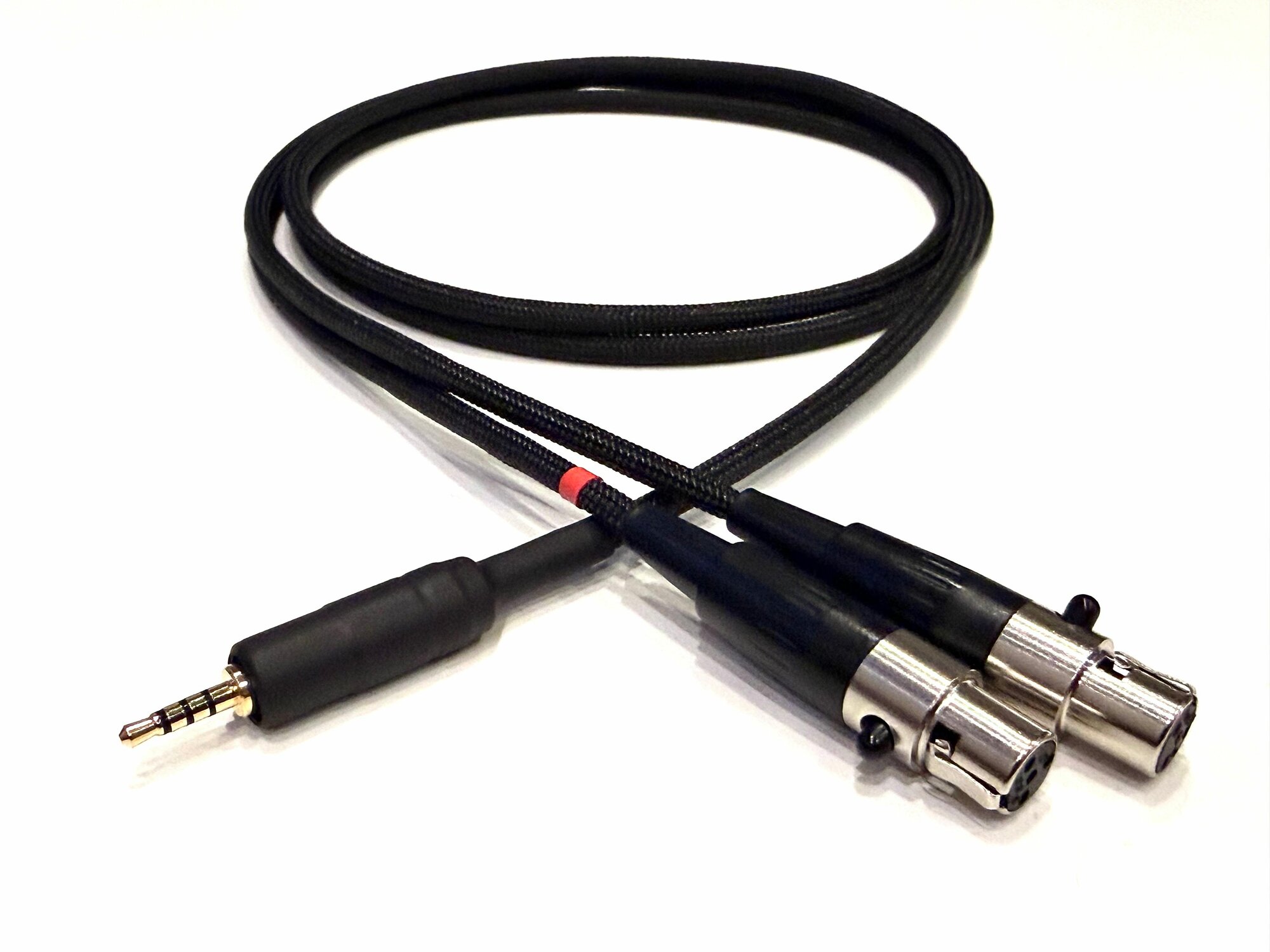 Балансный авторский кабель 1м для Audeze Kennerton ZMF Meze с Jack 2,5mm 4pin
