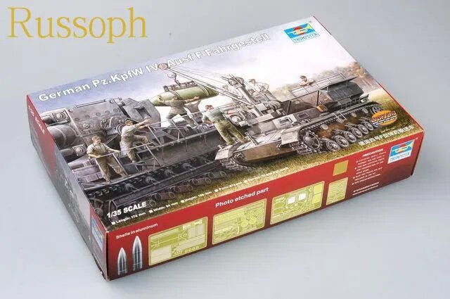 Trumpeter 1/35 00363 Pz.Kpfw.IV Ausf.F Шасси сборная модель танка