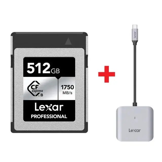 Lexar CFexpress Type B 512GB + Card Reader