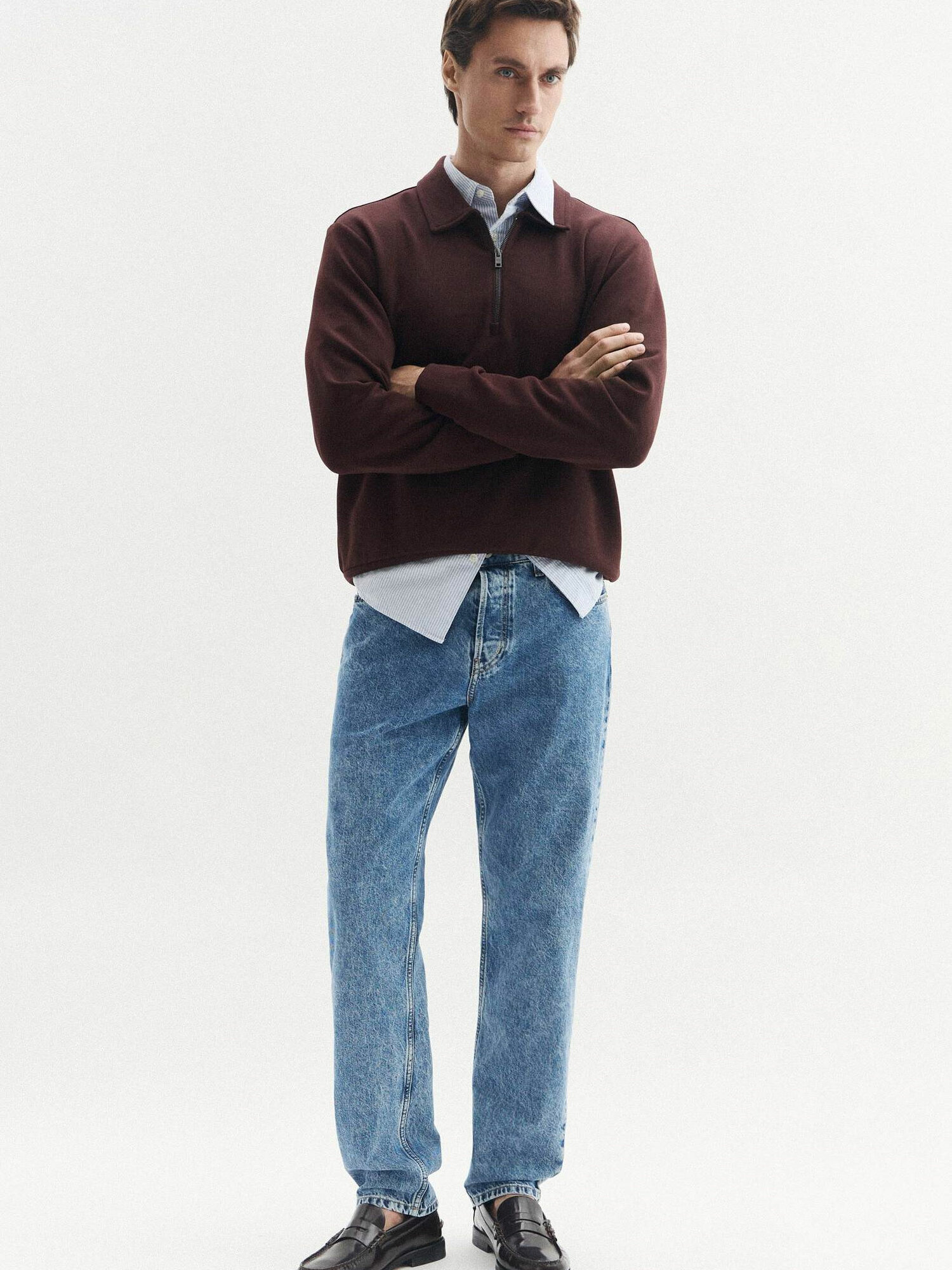 Джинсы классические KARL LAGERFELD JEANS, размер 30/32, голубой — фото 1