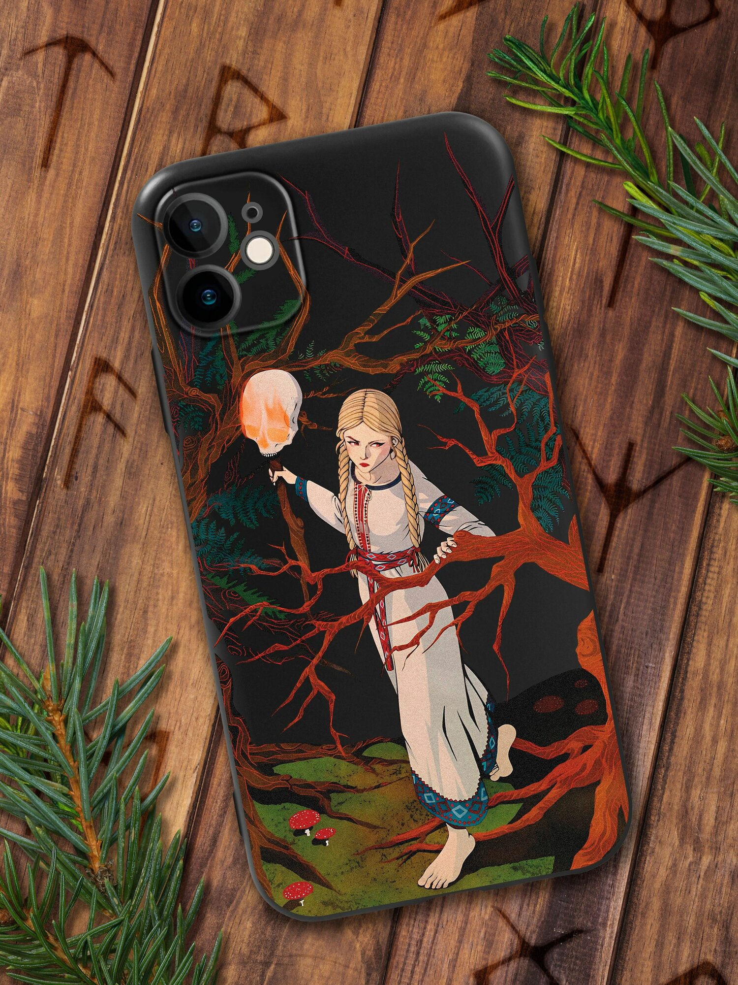 Чехол на iPhone 11 с принтом