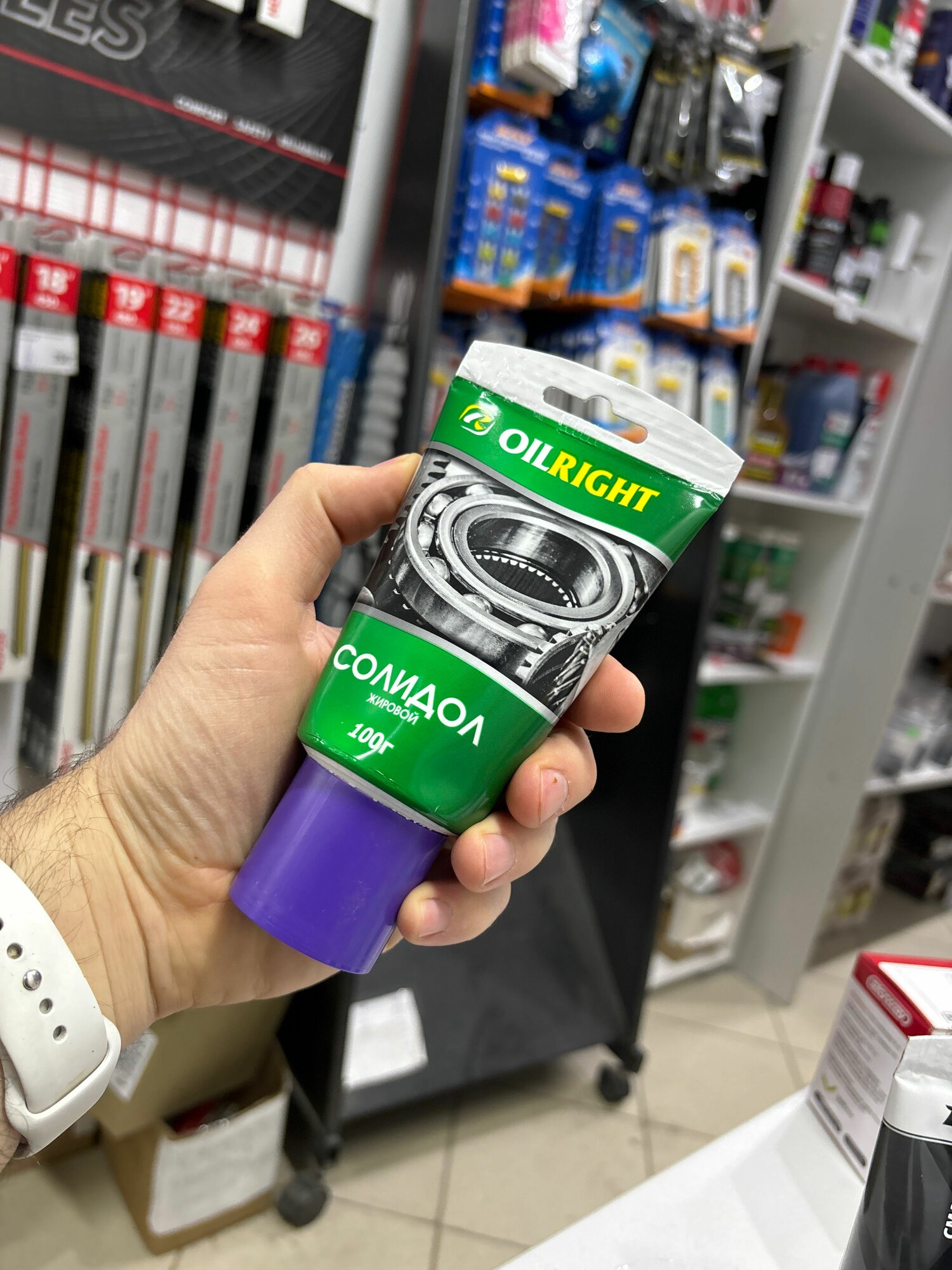 OIL RIGHT Смазка автомобильная, 100 мл, 1 шт.