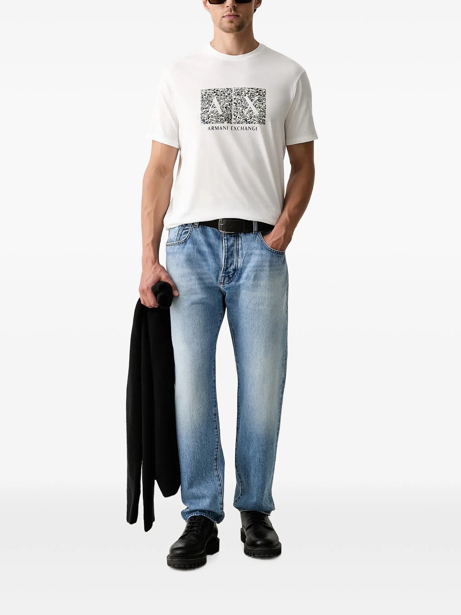Джинсы Armani Exchange Faded straight-leg jeans, размер 31 — фото 1