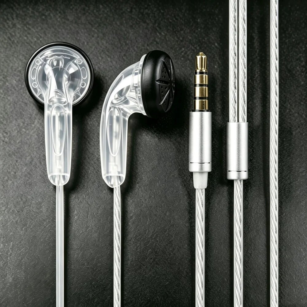 FENGRU EMX500S Clear No Mic проводные наушники-вкладыши