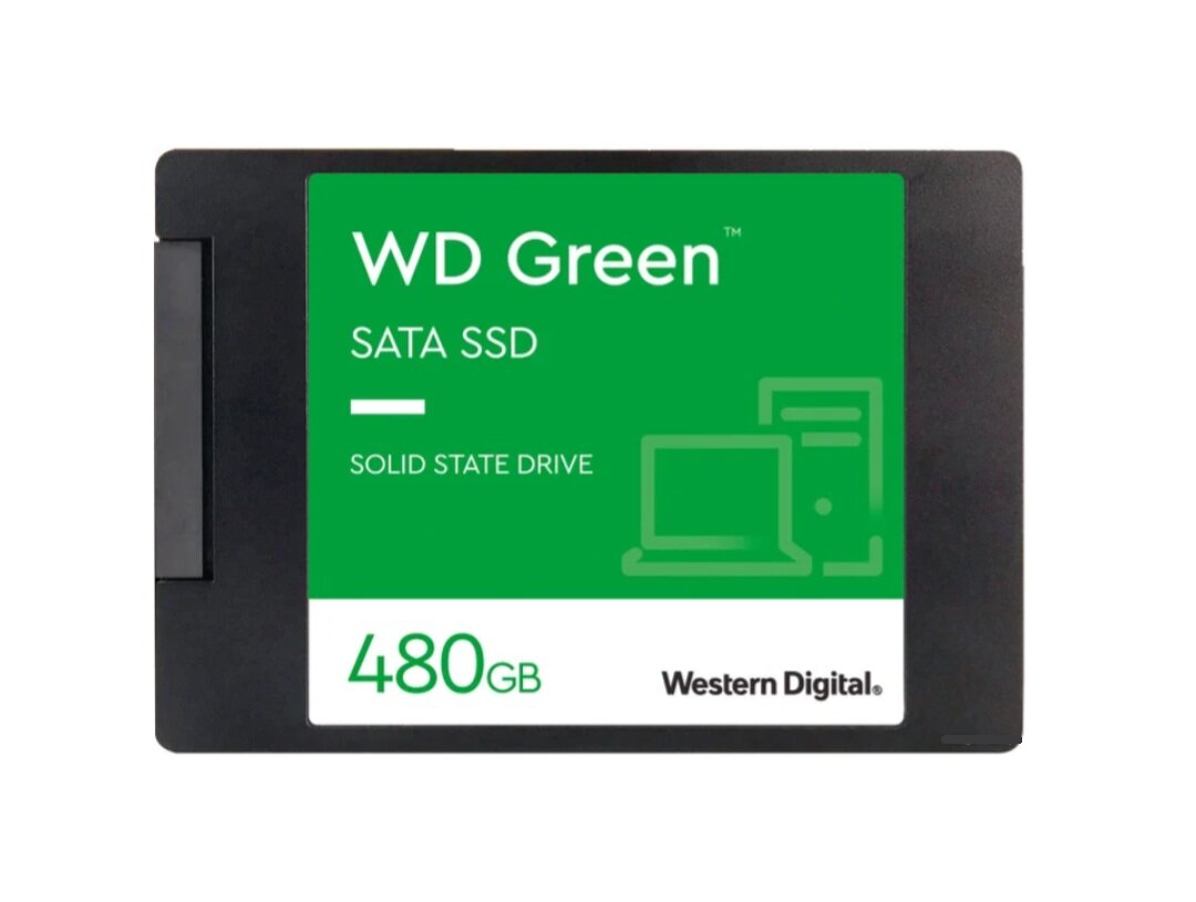 Твердотельный накопитель WD Green 480GB WDS480G3G0A