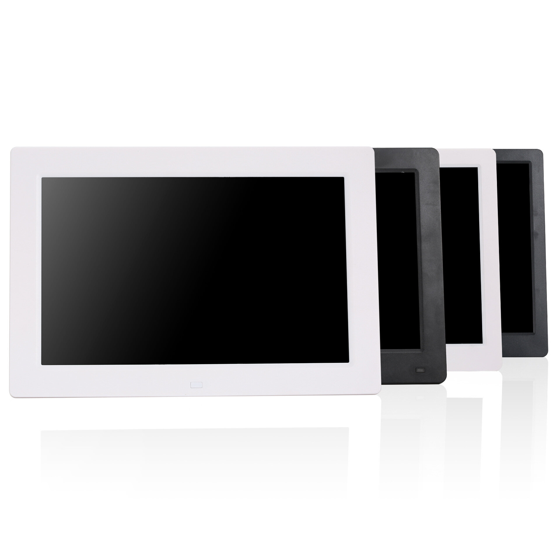 17,3-дюймовый белый цифровой фотофрейм с дисплеем 1920x1080 IPS LCD для рекламы и воспроизведения контента в высоком