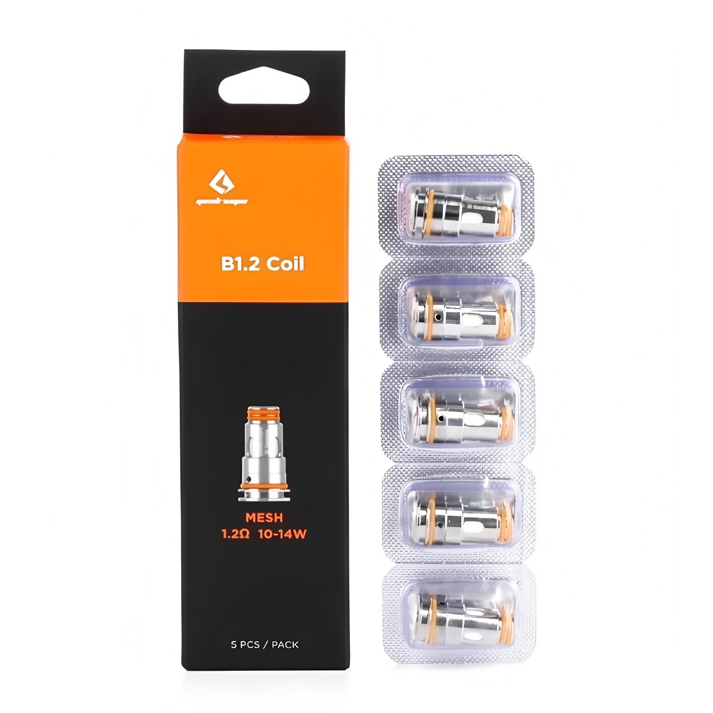5шт сменные головки катушки сетки B series 1.2 Ом головка катушки для Geekvape запчасти для ремонта аксессуар