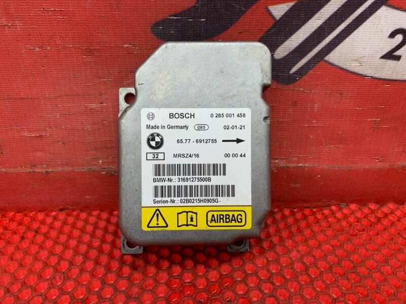 Блок управления SRS (Airbag) BMW 3-Series 2002 65776912755 E46 M52B25 оригинал (с пробегом)