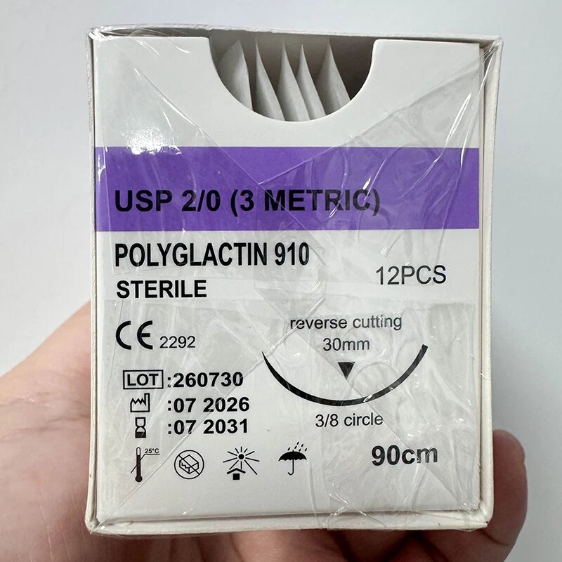 PGA 910 Reverse Cutting 2/0 90см, 12шт