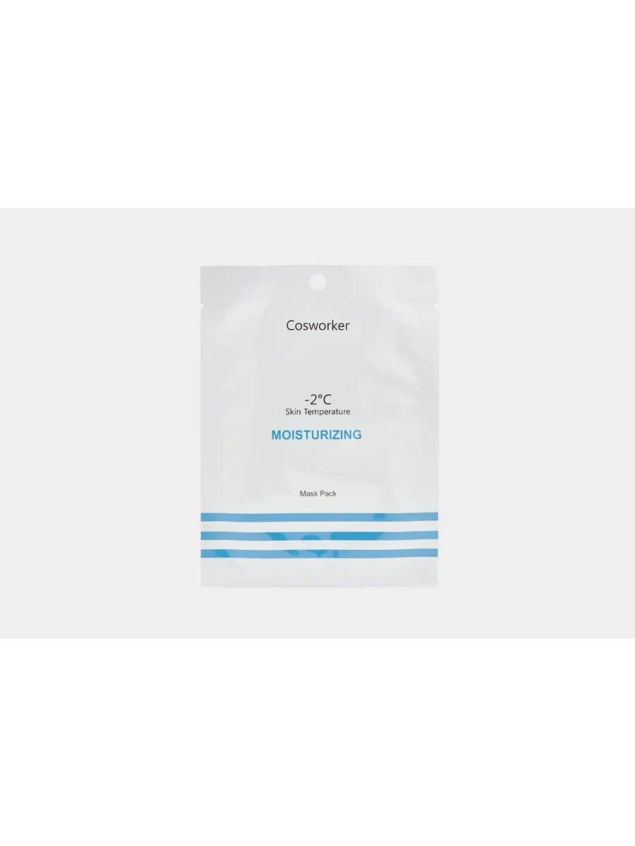 Cosworker Moisturizing Mask Pack Маска на тканевой основе для интенсивного увлажнения кожи 1 шт