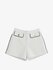 Шорты Elisabetta Franchi Piped-trim decorative-button shorts, размер 5 лет, белы...