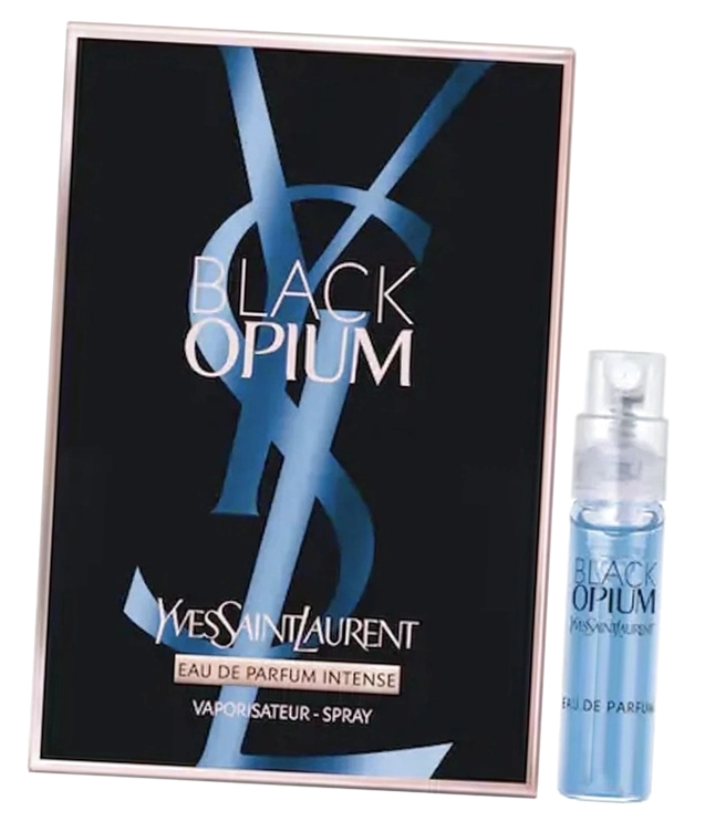 Женский парфюм Ив Сен Лоран Блэк Опиум Интенс миниатюра 1.2 мл - Ysl Black Opium Intense