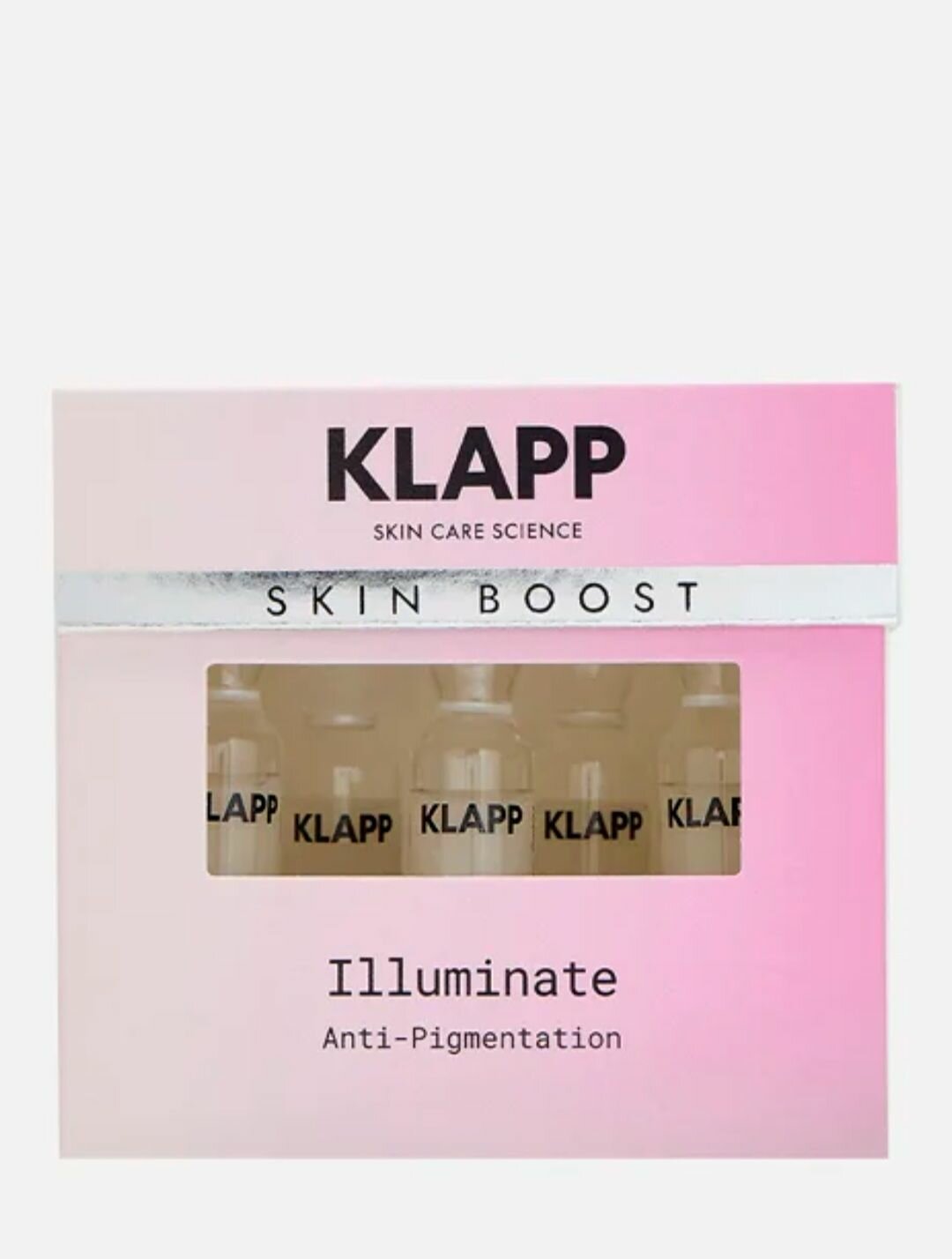 Ампулы для лица KLAPP SKIN CARE SCIENCE skin boost anti pigmentation