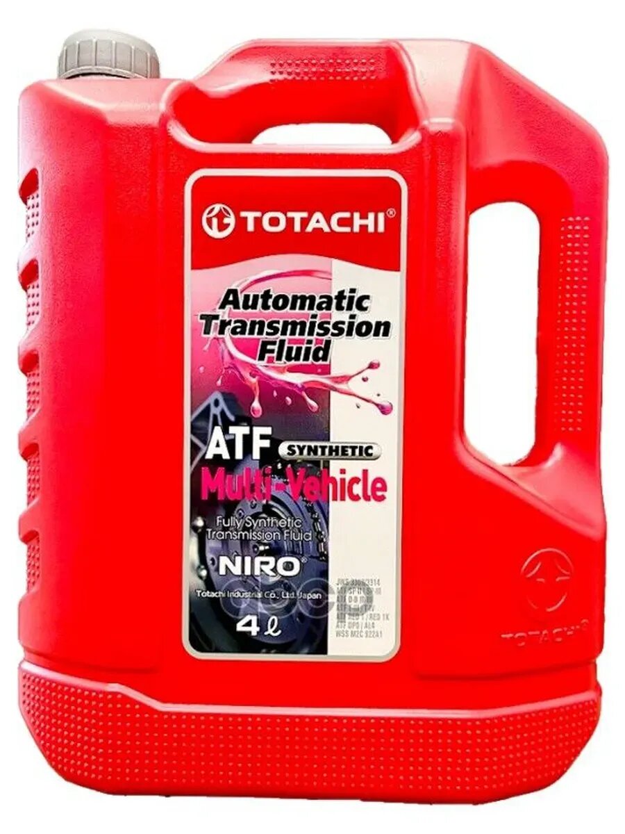 Totachi Трансм. Atf Multivehicle 4Л Niro (Aisin Aw Jws 3309,