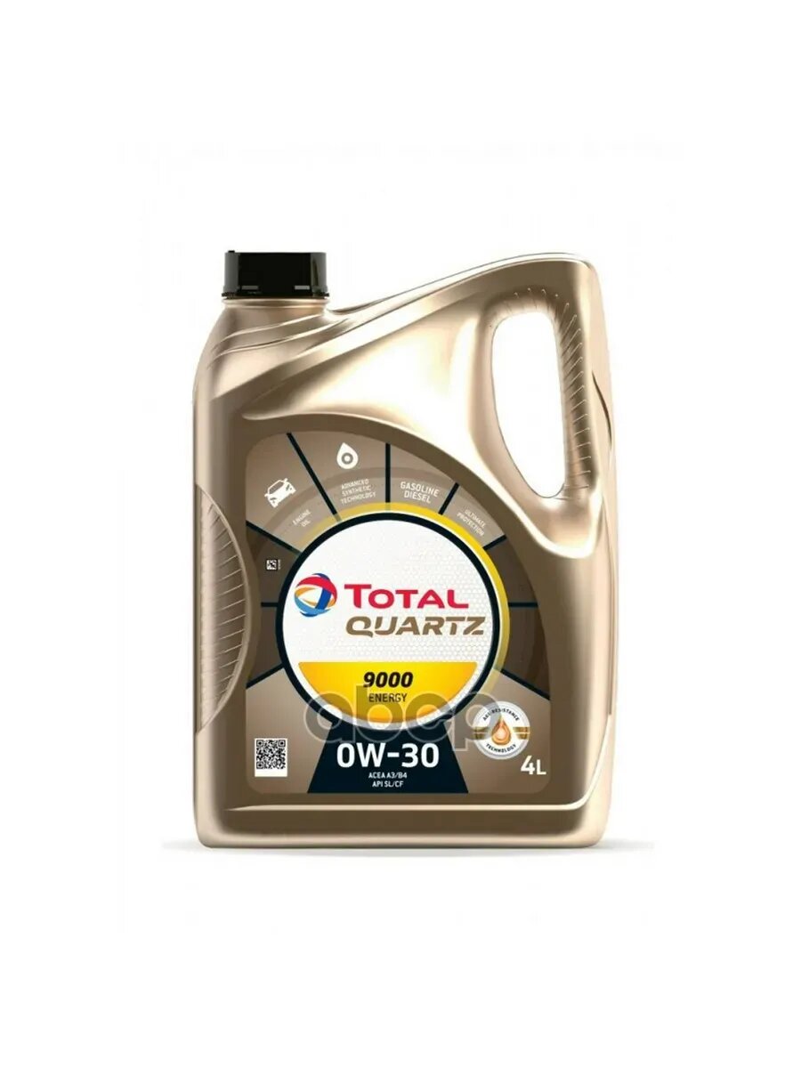 TotalEnergies Total Quartz 9000 Energy 0W30 A3/B4, Sl/Cf Син