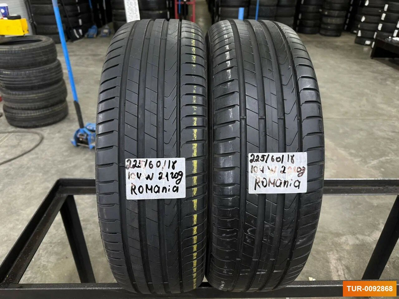 Комплект (2 шт) летних БУ шин Pirelli Cinturato P7 225/60 R18 15% износ 7932436722