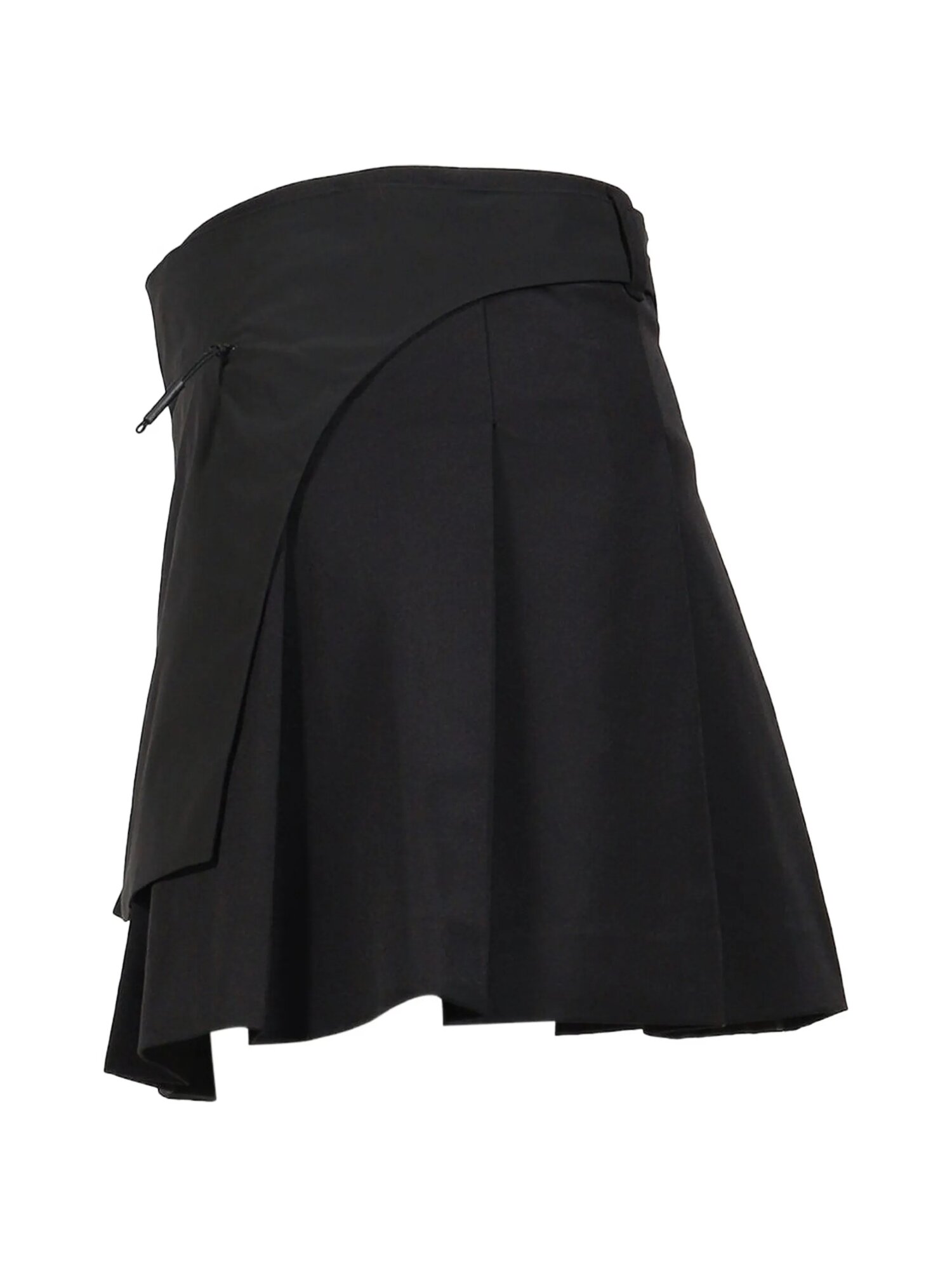 Юбка Heliot Emil Prism double-layered mini skirt, размер 42, черный — фото 1