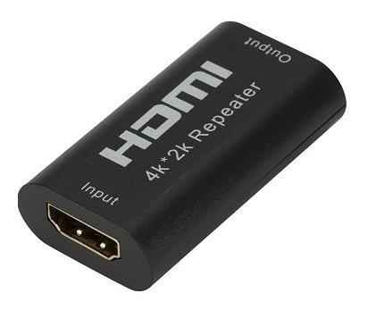 HDMI гнездо - HDMI гнездо репитер/удлинитель - Усилитель сигнала HDMI для разводки кабеля до 40 метров.