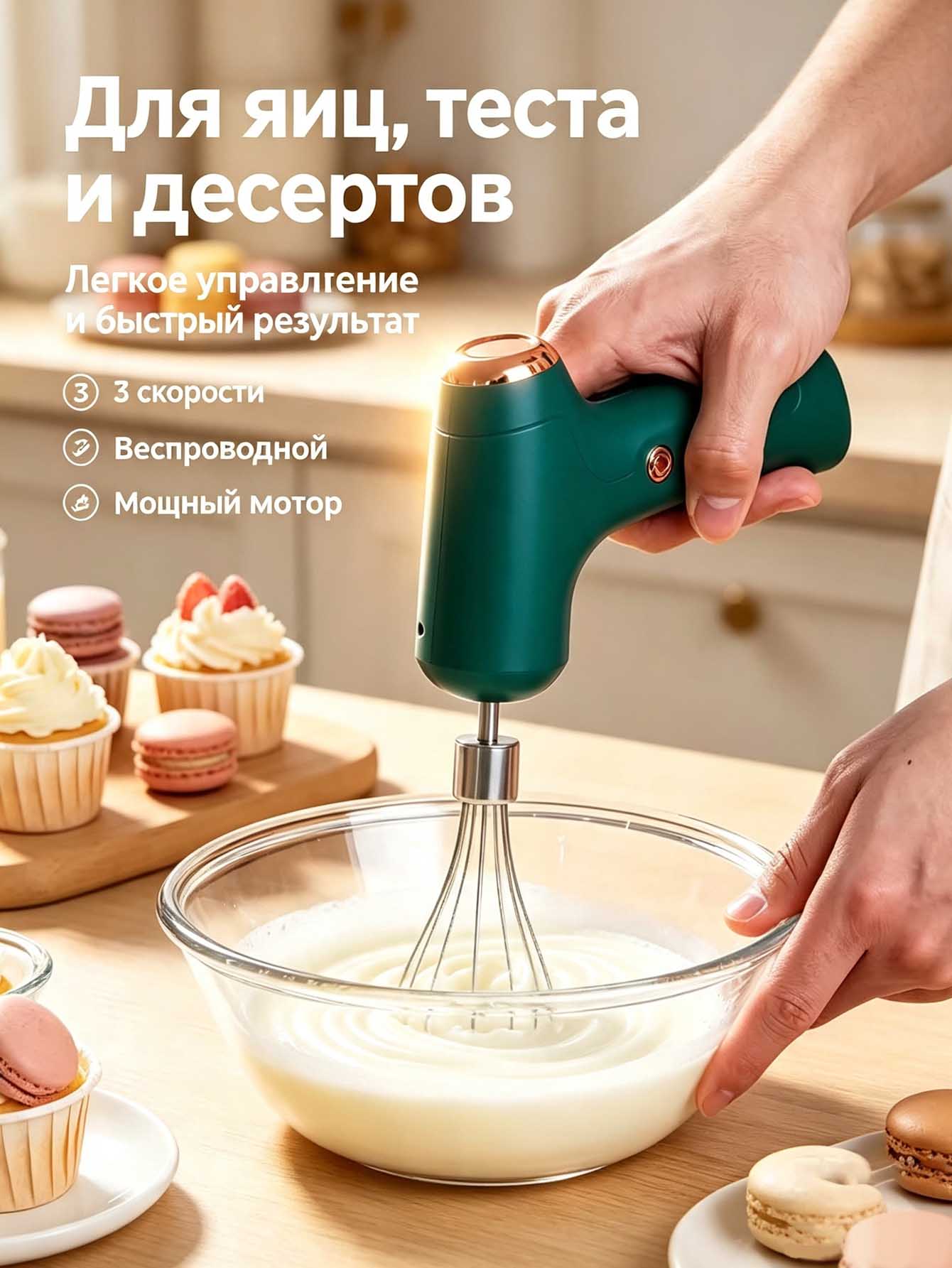 Беспроводной электрический венчик