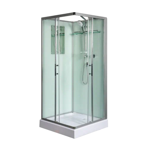 Душевая кабина WeltWasser WW500 LAINE XL 901, без крыши, размер: 90*90*227, средний поддон