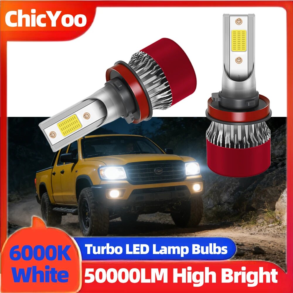 Светодиодные лампы 9008/H13 Hi/Lo, 200W, 6000K