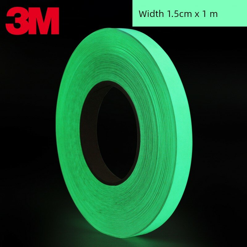 3M Светящаяся лента 1.5 см ширина x 1 м длина безопасная надпись