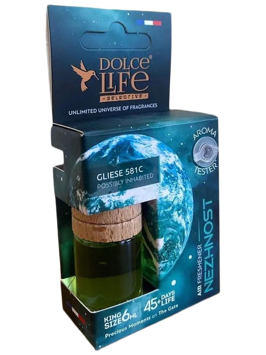 Ароматизатор воздуха подвесной бочонок Dolce Life Эксклюзив "Нежность" (бл.15шт)