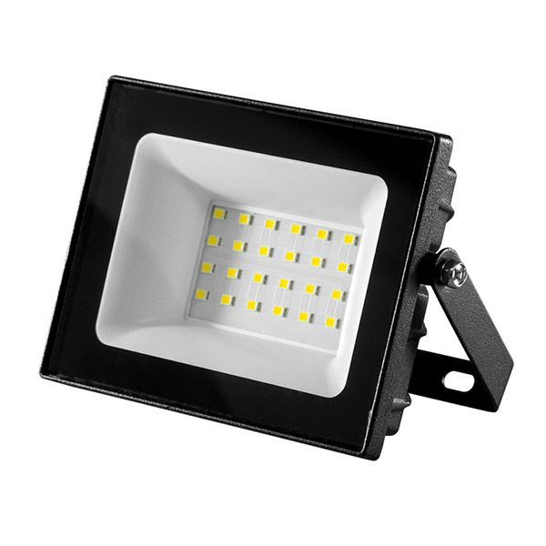 Прожектор Белый 30W ELFLED-FL-30W-black-W IP65 220В черный