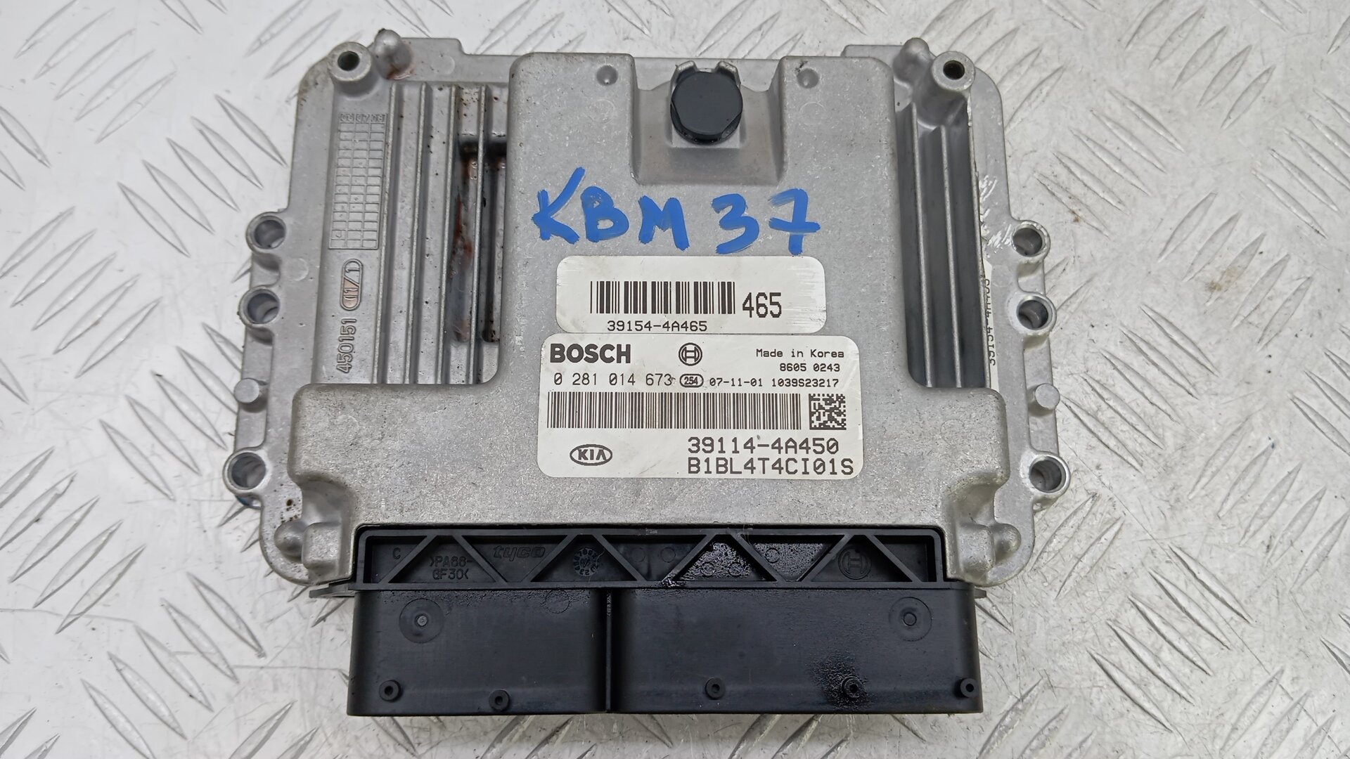 Блок управления двс KIA SORENTO 1, Номер 0281014673, 39114-4A450