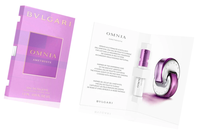 Миниатюра Bvlgari Omnia Amethyste 1.5 мл / женский аромат Булгари Омниа Аметист