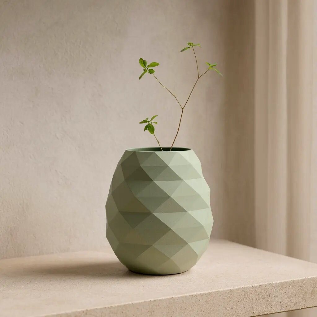 Ваза декоративная дизайнерская, 3D-печать, 3DOPRU арт. VASE-CC-b724ac6cc15f