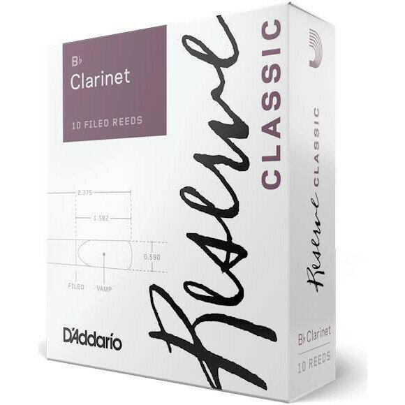 RICO DCT10355 Reserve Classic трости для кларнета 10 шт